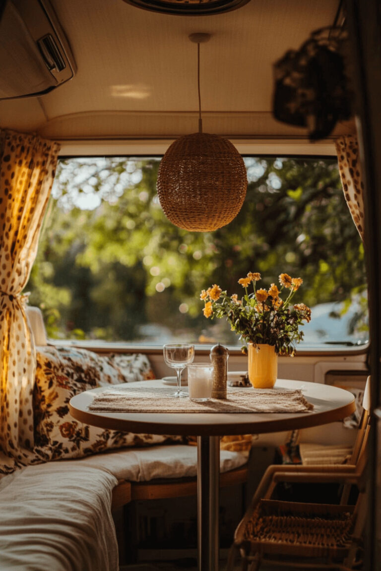 37 Modern & Minimal Ideas For Decorating Your RV Interior
