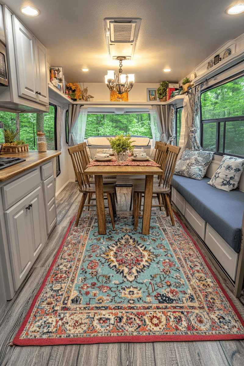 37 Modern & Minimal Ideas For Decorating Your RV Interior