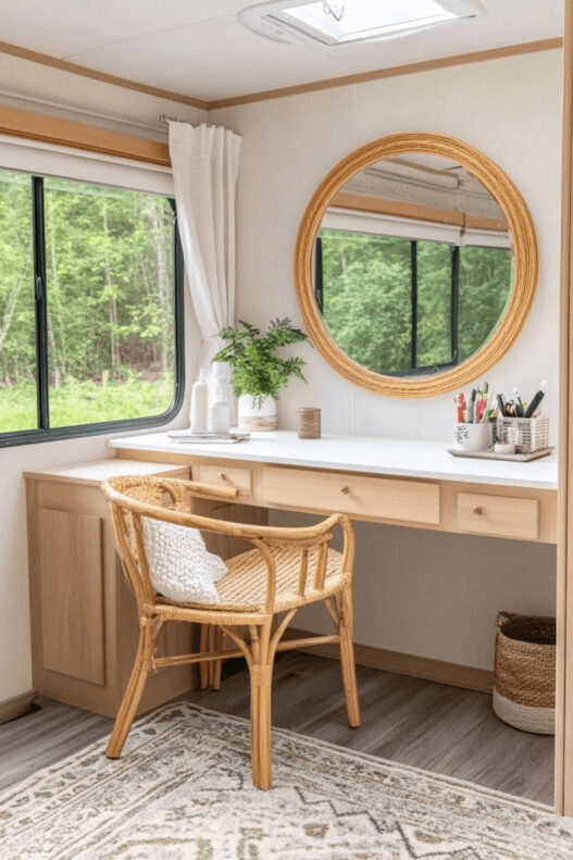 37 Modern & Minimal Ideas For Decorating Your RV Interior