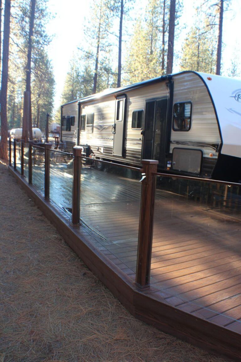 27 RV Deck Ideas To Turn Your Campsite Into An Outdoor Oasis