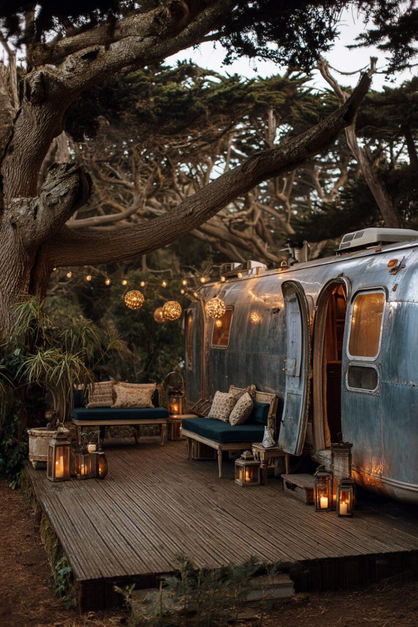 27 RV Deck Ideas To Turn Your Campsite Into An Outdoor Oasis