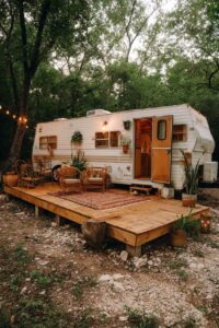 27 RV Deck Ideas To Turn Your Campsite Into An Outdoor Oasis